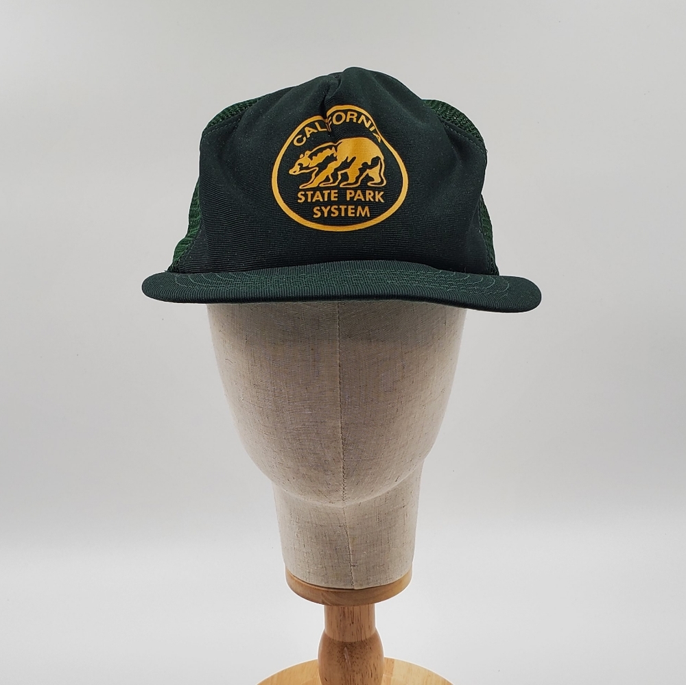 California State Park Vintage Mesh Snap Back Trucker … - Gem
